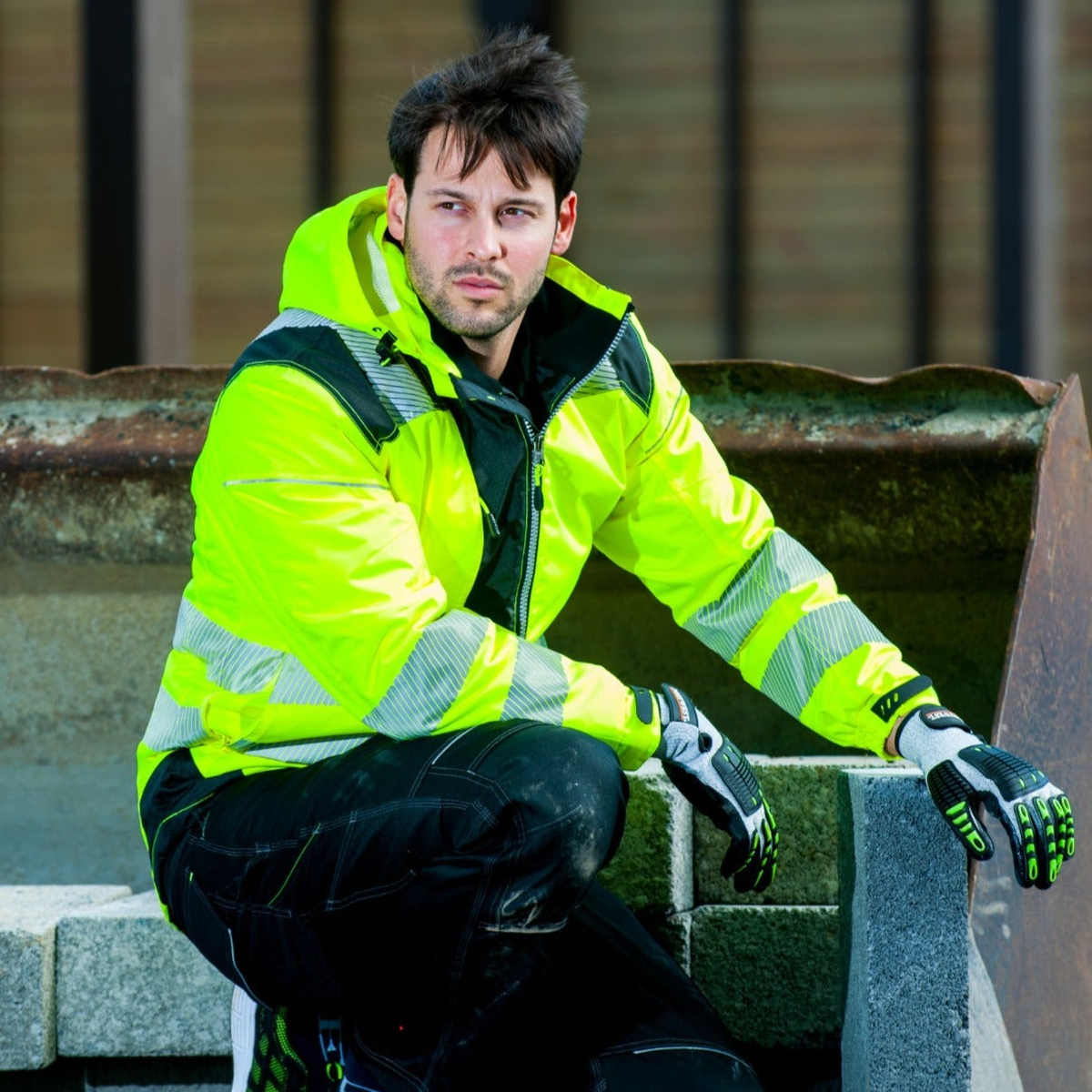 High Visibility Jackets | Hi Vis Safety Coat For Work — Safety Vests ...