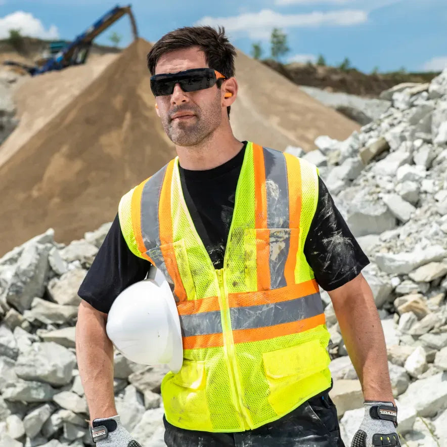 High Visibility Safety Vest | Reflective Hi Vis Work Vests — Safety ...