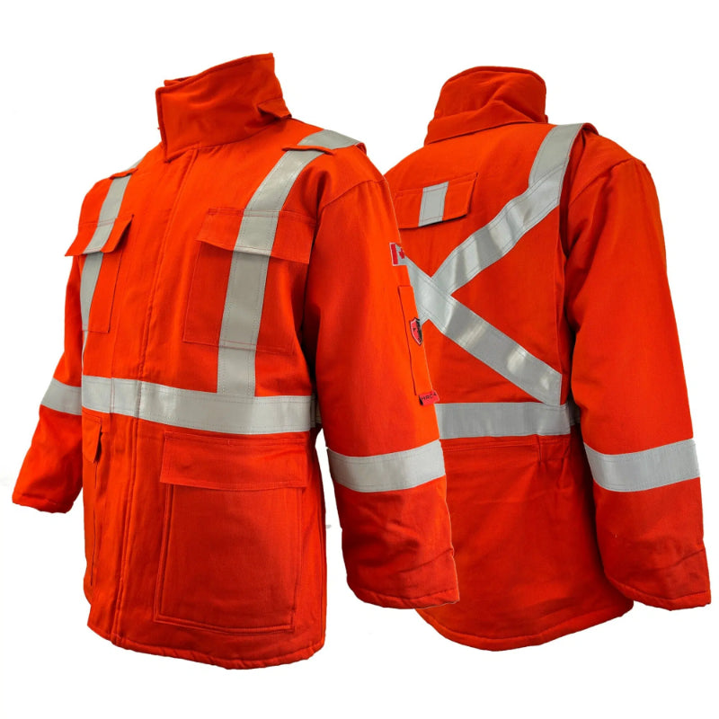 Atlas Guardian® FR / Arc Flash Insulated Hi Vis Safety Parka - 2191 Ta ...