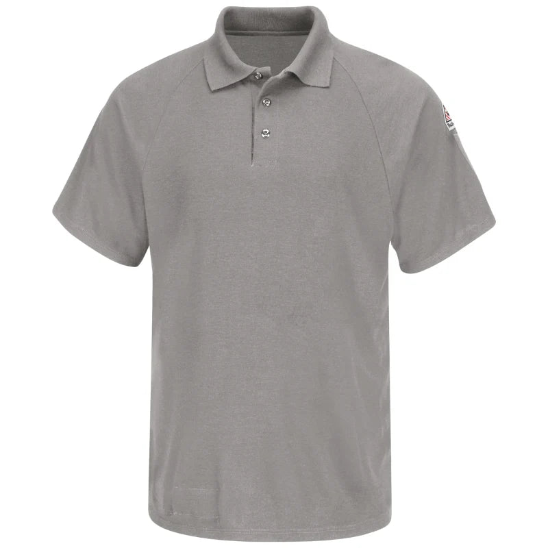 Bulwark® Men's Classic Lightweight FR Short Sleeve Polo Shirt - SMP8 ...