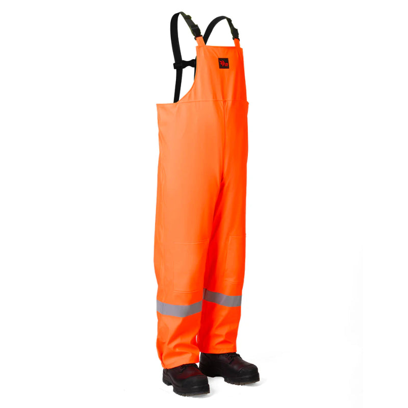 Forcefield® Lightweight Fire Resistant (FR) Hi Vis Safety Rain Overall ...