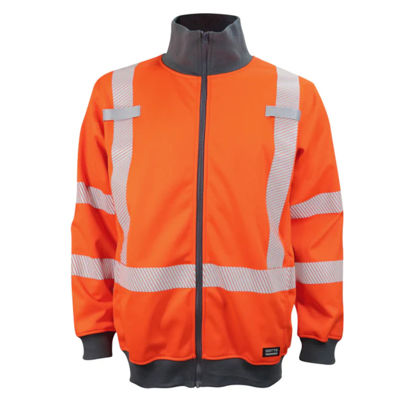 Gatts Workwear® Hi-Vis Water Resistant Water Resistant Super Sweatshir ...