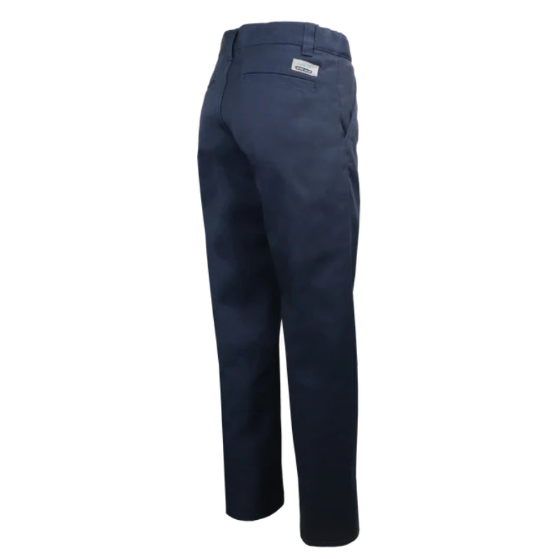 Gatts Workwear® Low Rise Work Pant with Flexible Waist - Navy - MRB-77 ...