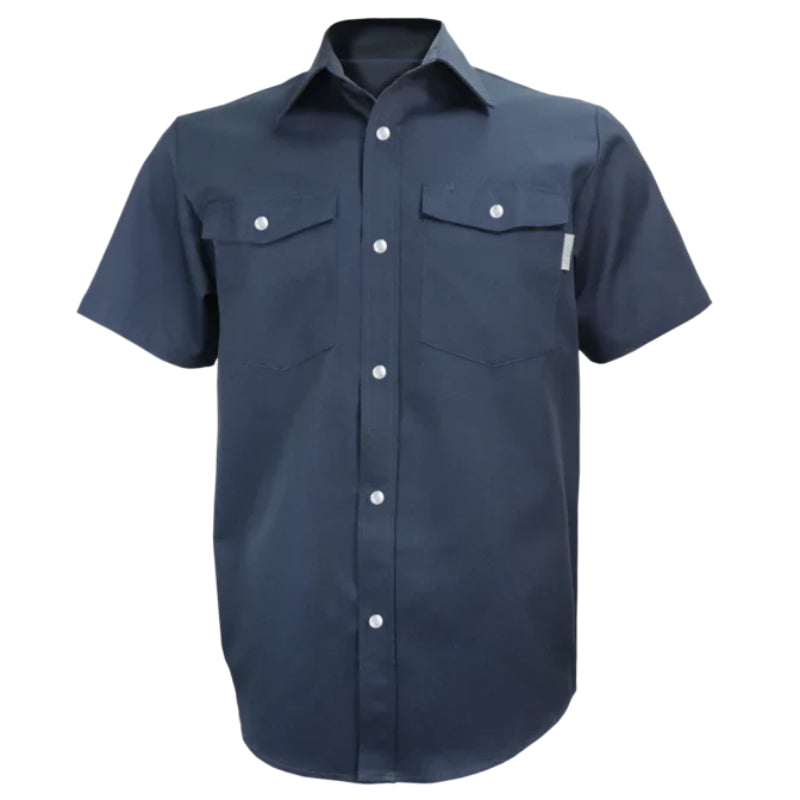 Gatts Workwear® Straight Fit Short Sleeve Work Shirt - 650S — Safety ...
