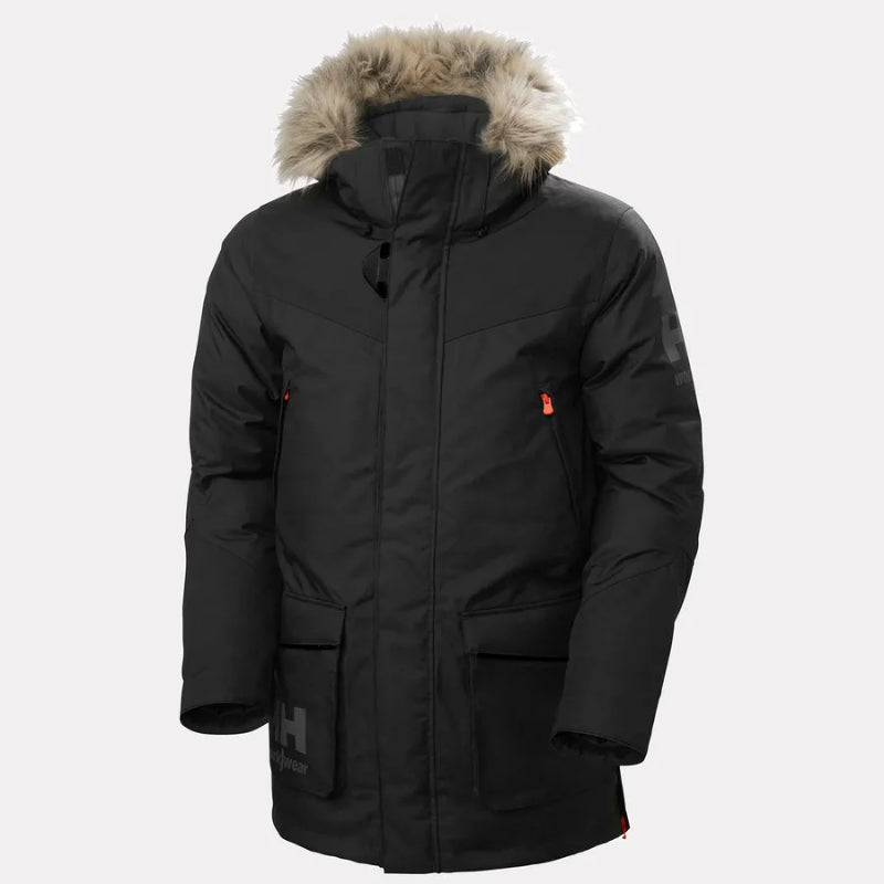 Helly Hansen® Bifrost Winter Insulated Work Parka - Black - 71362 ...