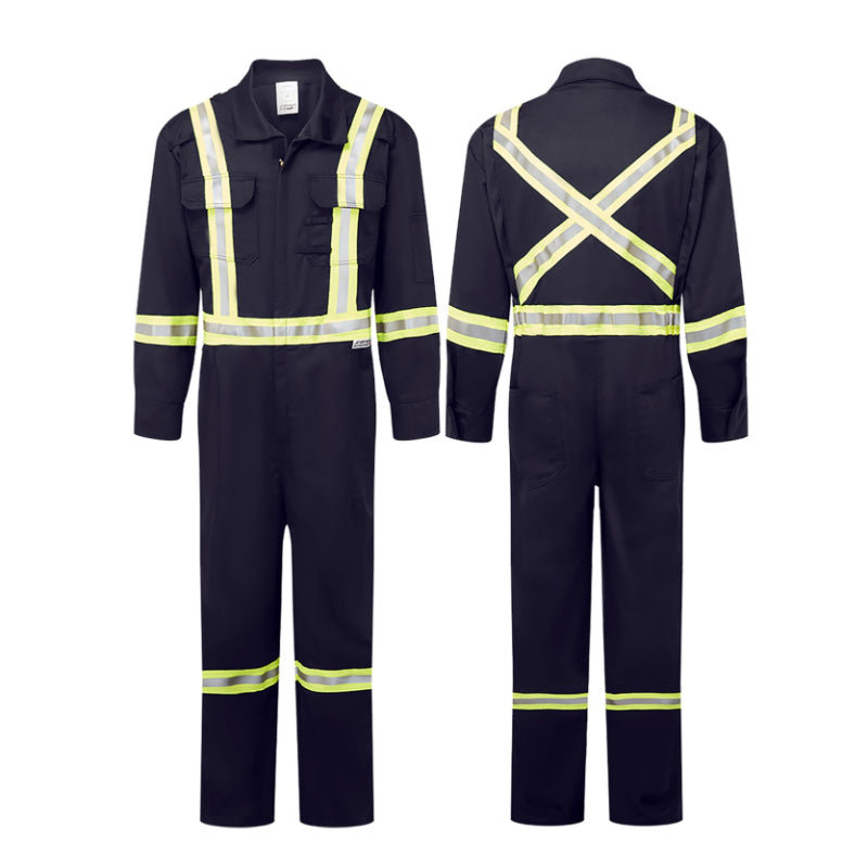 IFR Workwear® Avenger 7 Stripped Coverall - Style 3108 - X Back and Fl ...