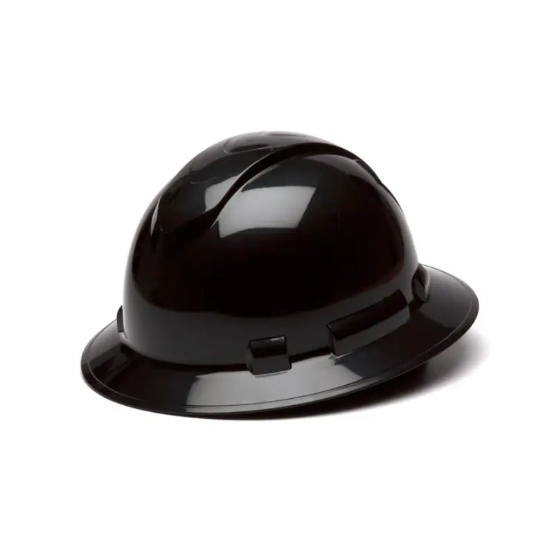 Pyramex® Ridgeline Full Brim Low Profile Hard Hat-4-Point Ratchet Susp ...