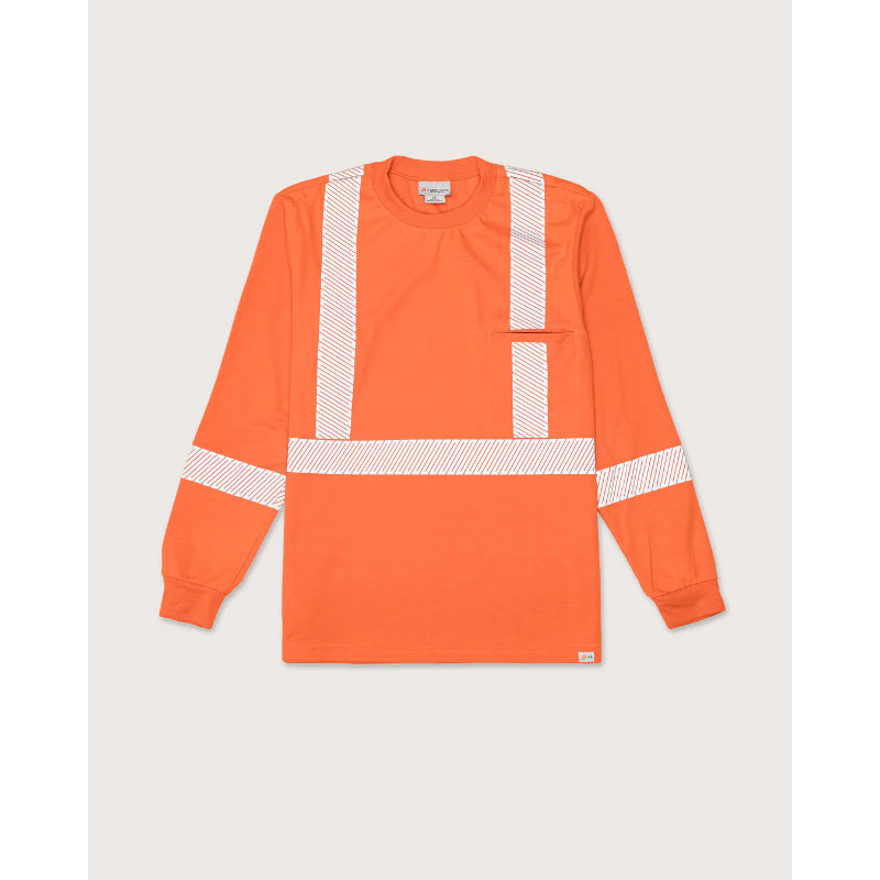 Rasco® Flame Resistant Hi Vis Inherent T-Shirt with CSA Segmented - Or ...